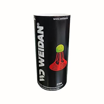 Buy WEIDAN AirBadminton 2.0 Air Shuttlecock, 3 Nos., Wind Assistance up ...