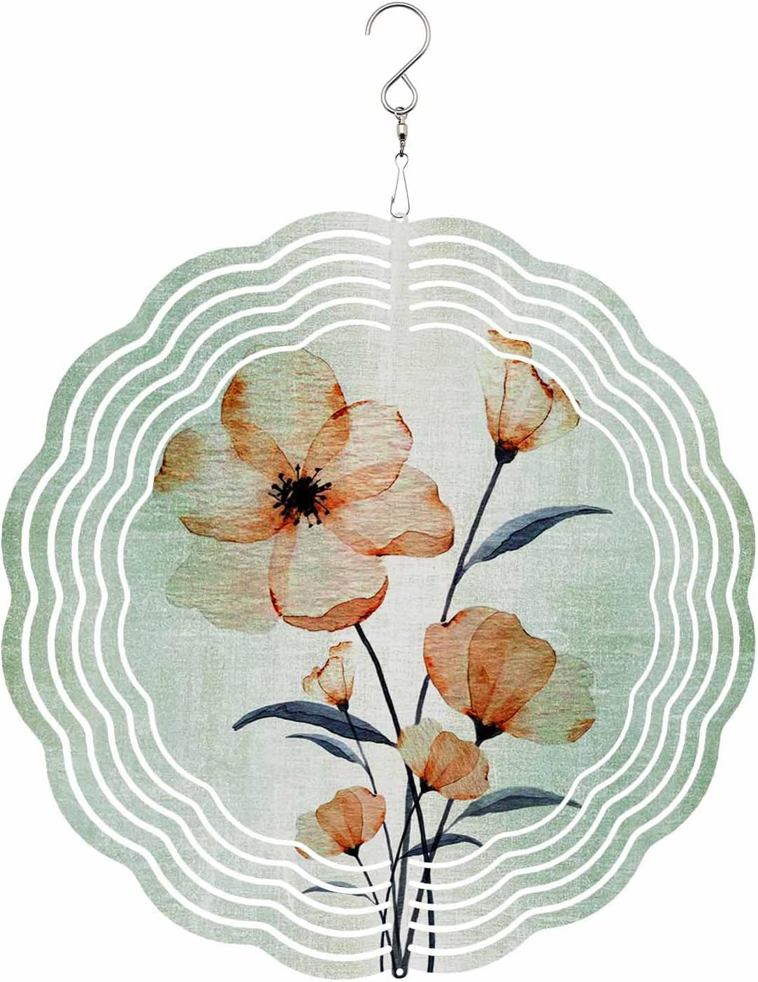 Amazon.com: Wind Spinners for Yard Garden Decoration, Vintage Orange ...