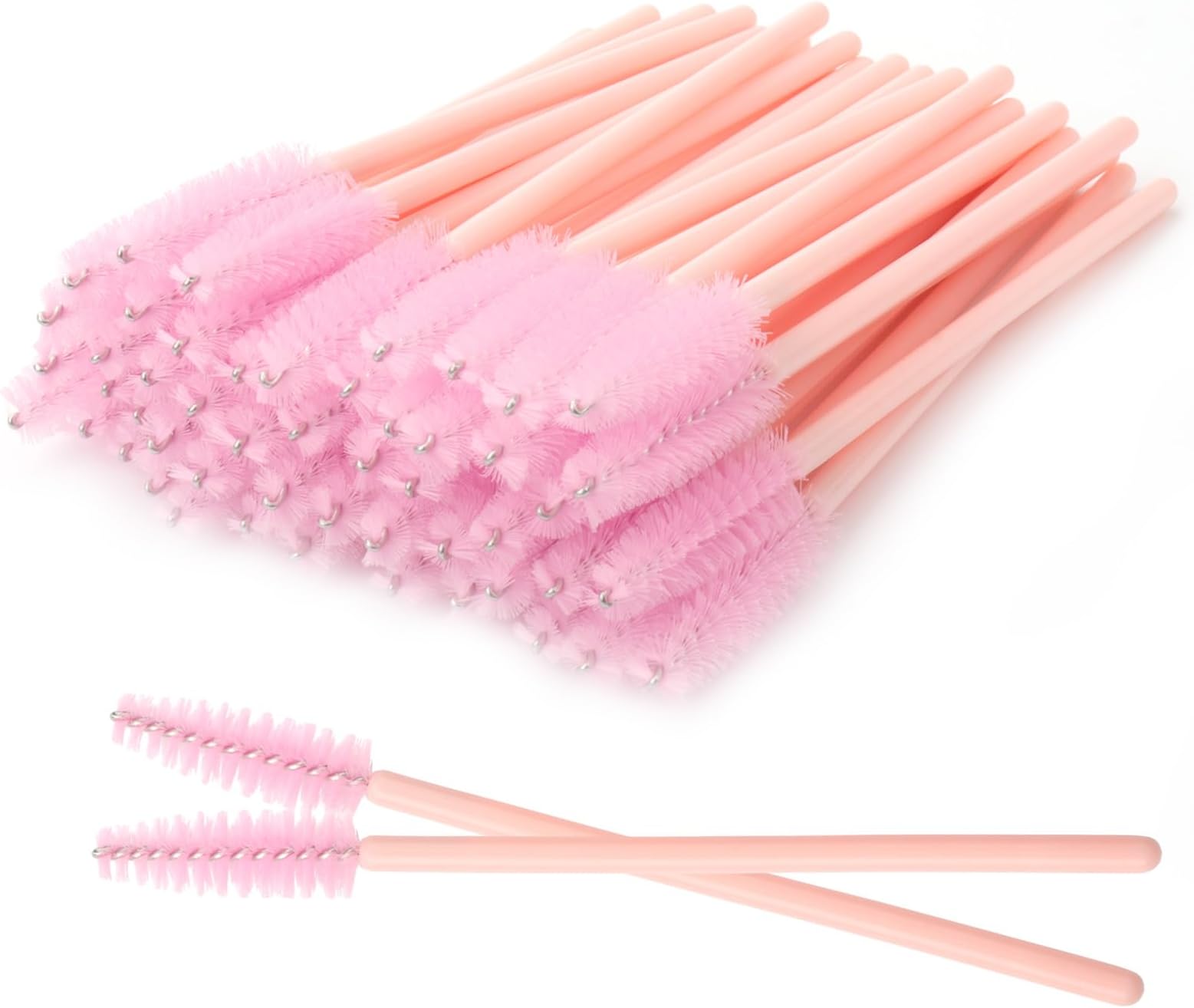 Amazon.com: Tbestmax 500 Disposable Mascara Wands Eyelash Brush Black ...