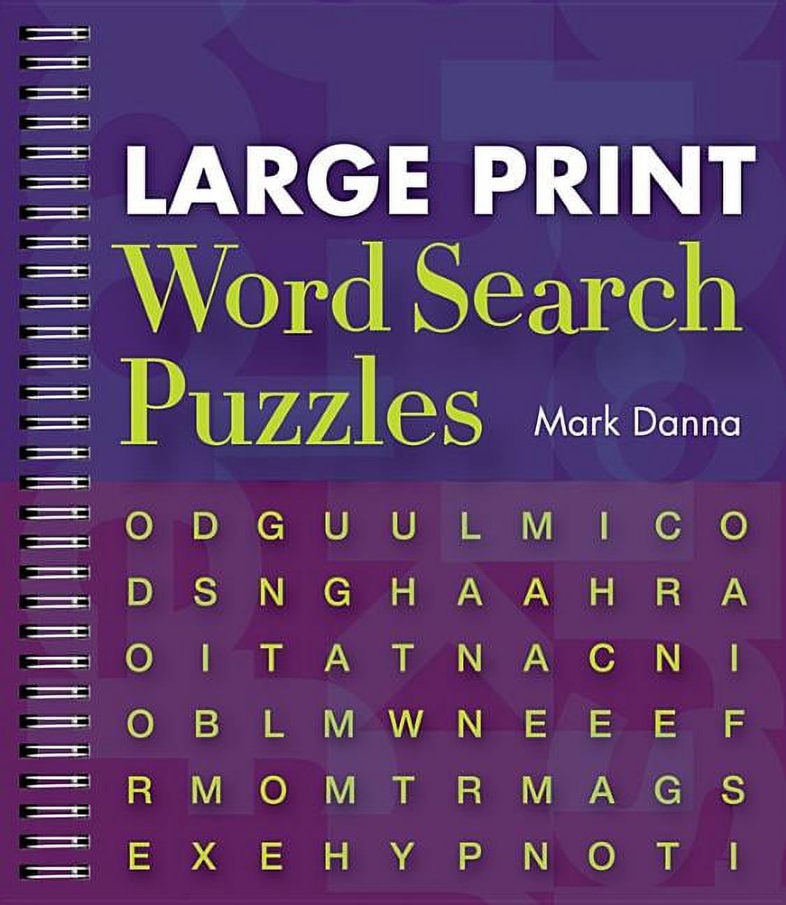 Amazon | Large Print Word Search Puzzles | Danna, Mark | Word Games