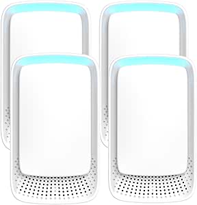 Amazon.com: Meinaer Plug In Air Purifier(4Pack),Portable Ionizer Air ...