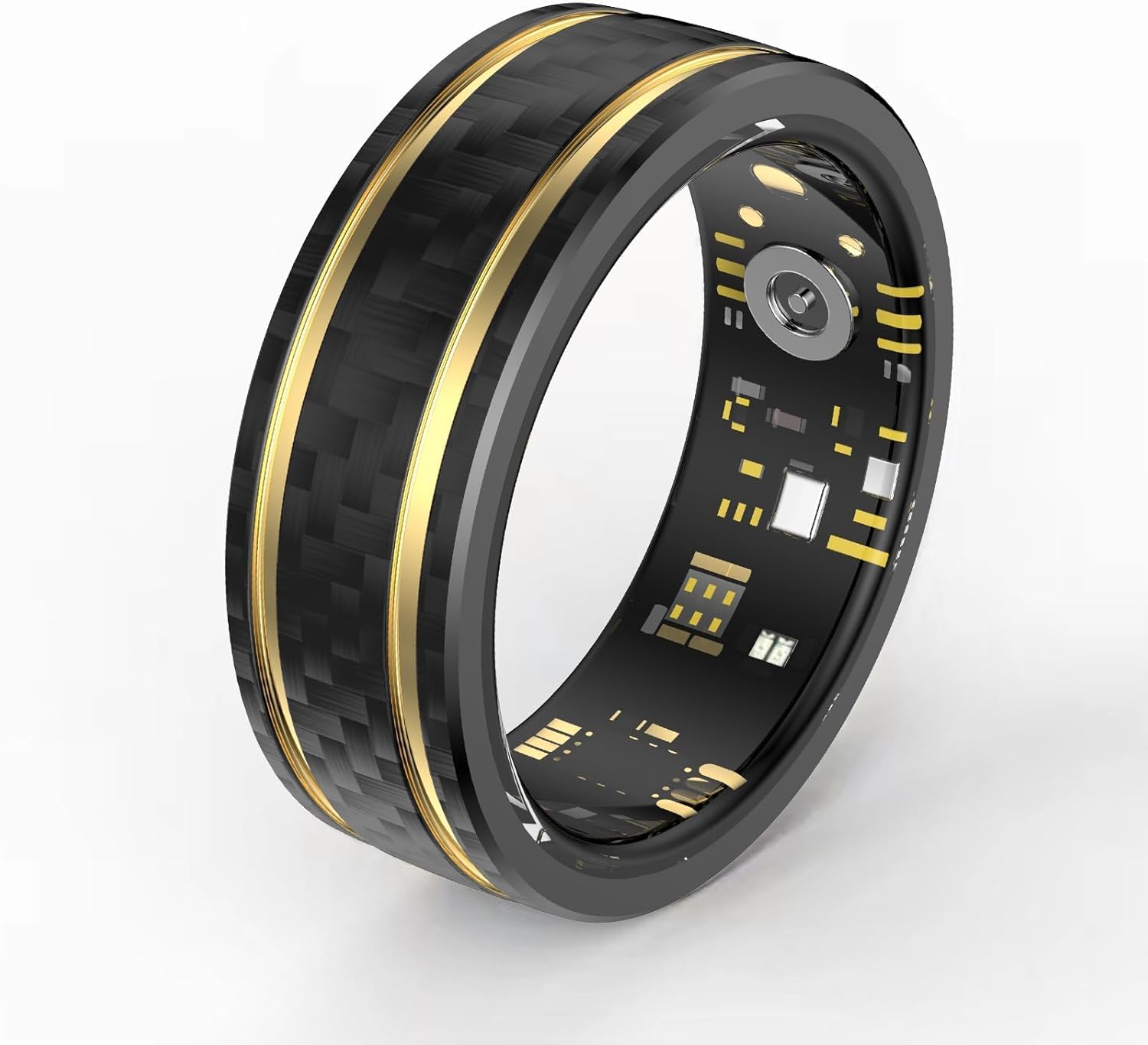 findtime Smart Ring Men Women Smart Ring Android Carbon Fiber Fitness ...