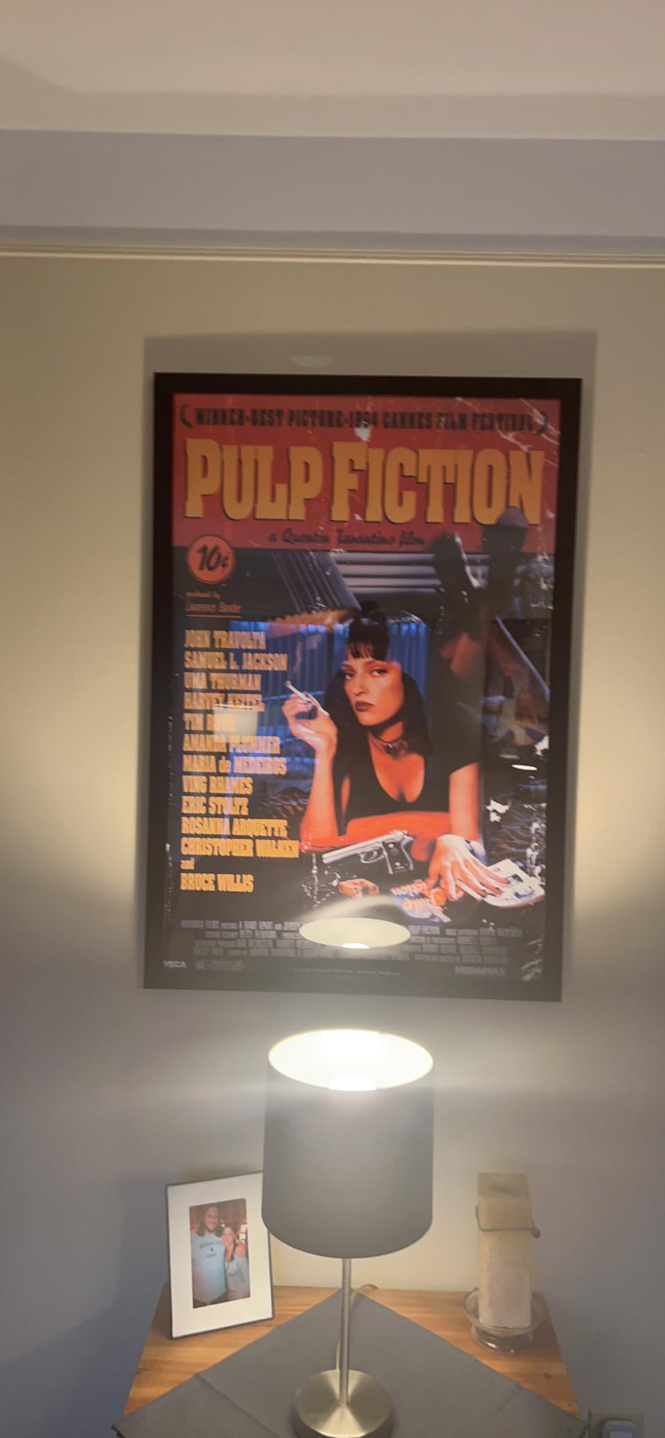 Amazon.com: Pulp Fiction Uma Thurman Movie Poster 24x36: Posters & Prints