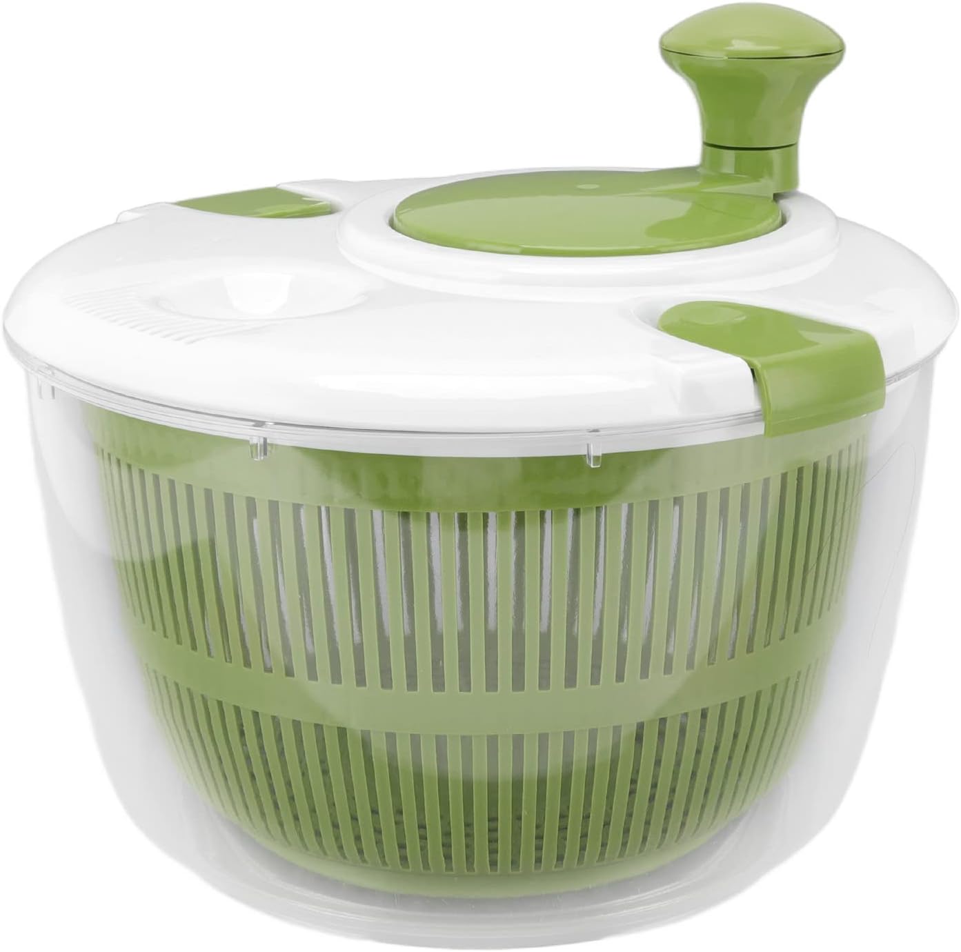 Amazon.com: Large Salad Spinner with Drain, Bowl, and Strainer- Quick ...