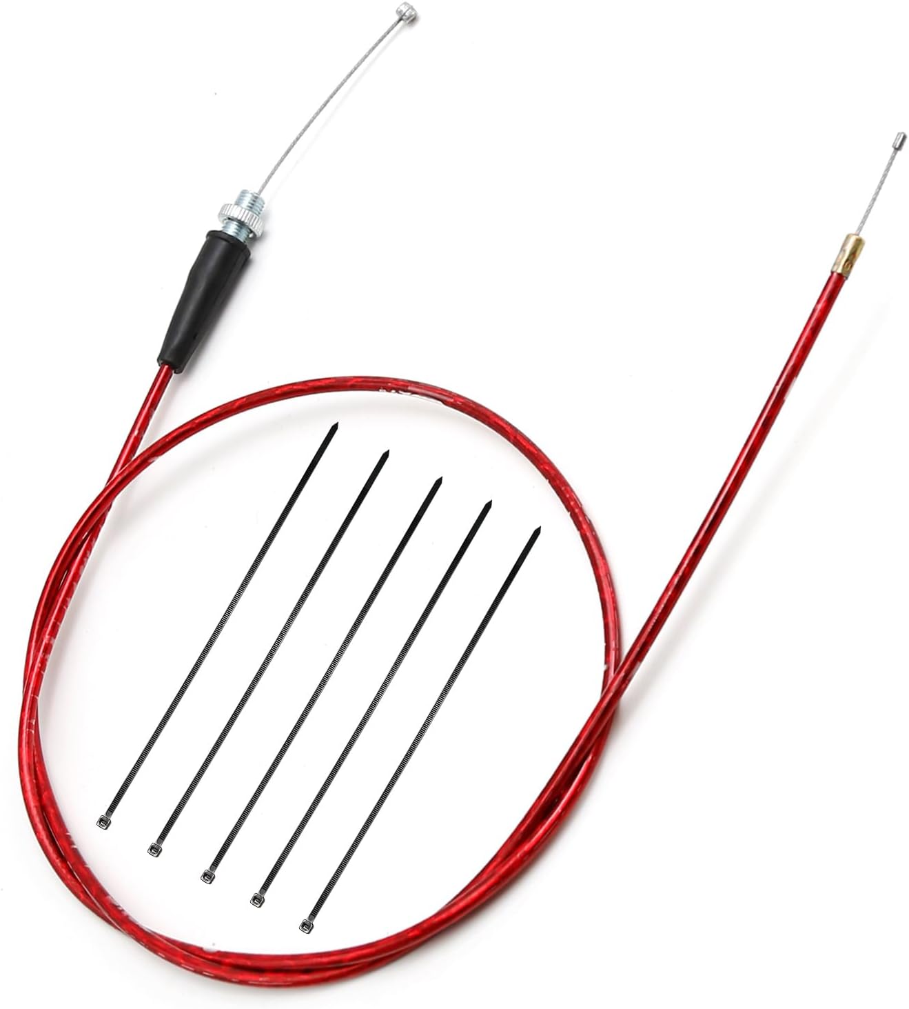 Amazon.com: UOIENRT 50 inch Mini Bicycle Throttle Cable Replacement for ...