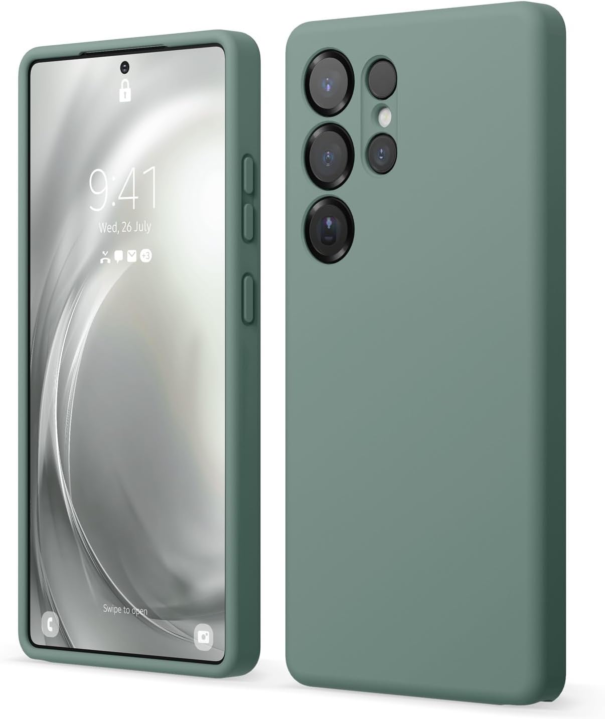 Amazon.com: TPU Phone Case Compatible with Samsung Galaxy S25 Ultra ...