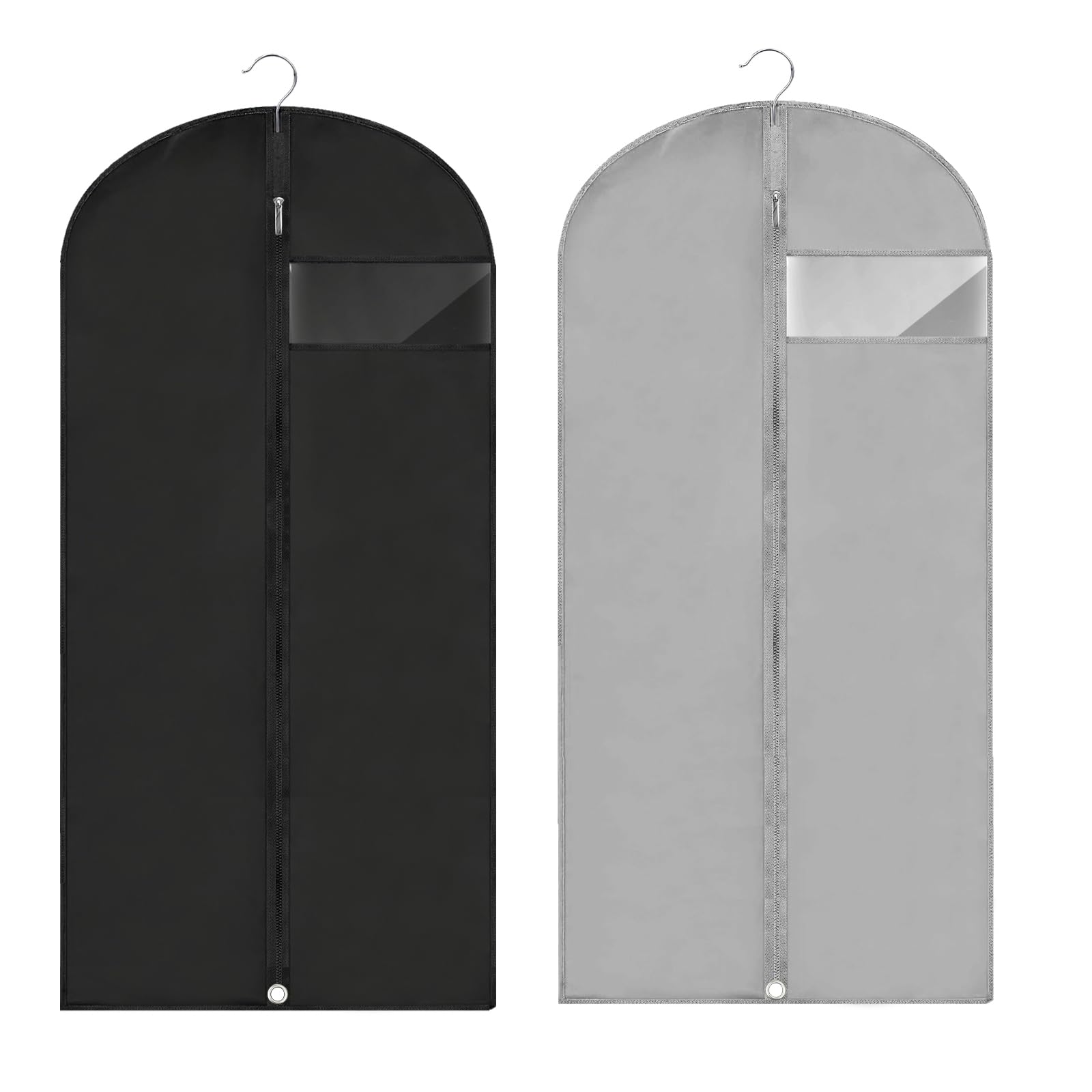 Amazon.com: Fafish Dress Bags for Gowns Long,60'' Garment Bag Suit Bag ...