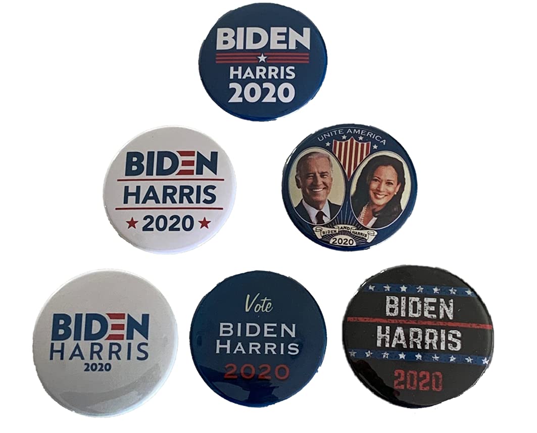 Amazon.com: Biden/Harris 2020 (Set of 6 buttons) from ...
