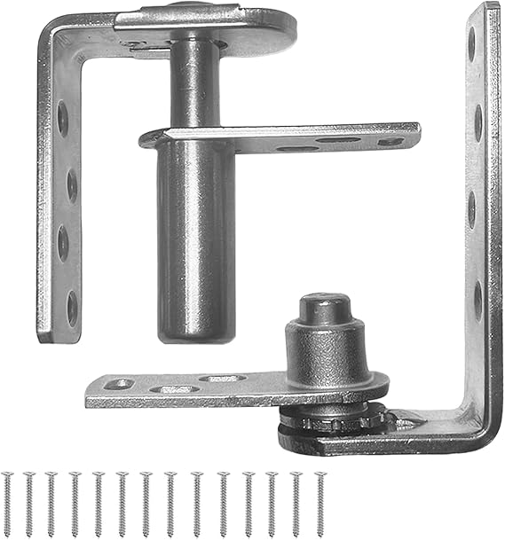 Upgraded Saloon Door Hinges, Self-Return Double Swinging Hardware, Cafe ...