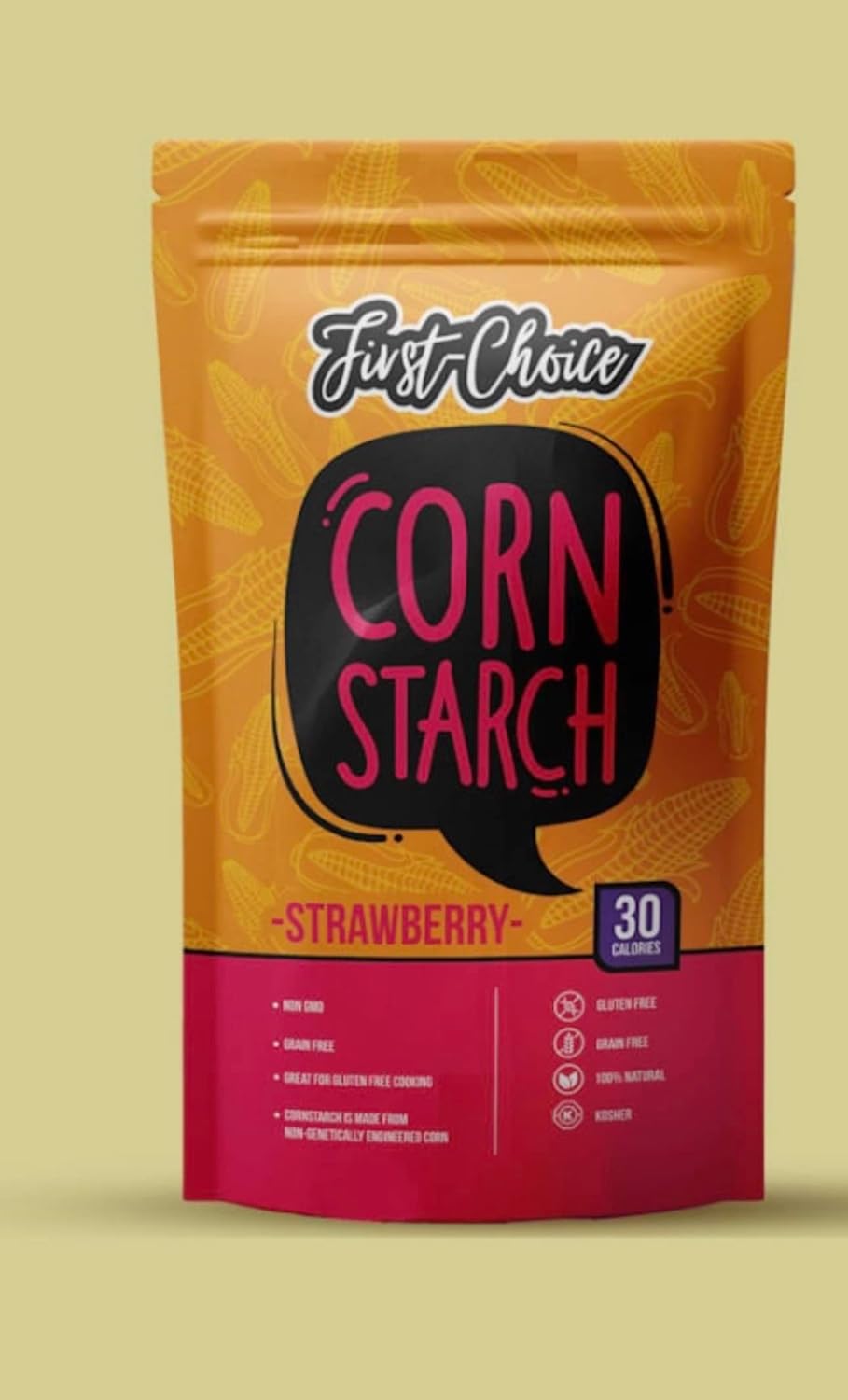 Amazon.com : Strawberry Cornstarch | Flavored Cornstarch Gluten Free ...
