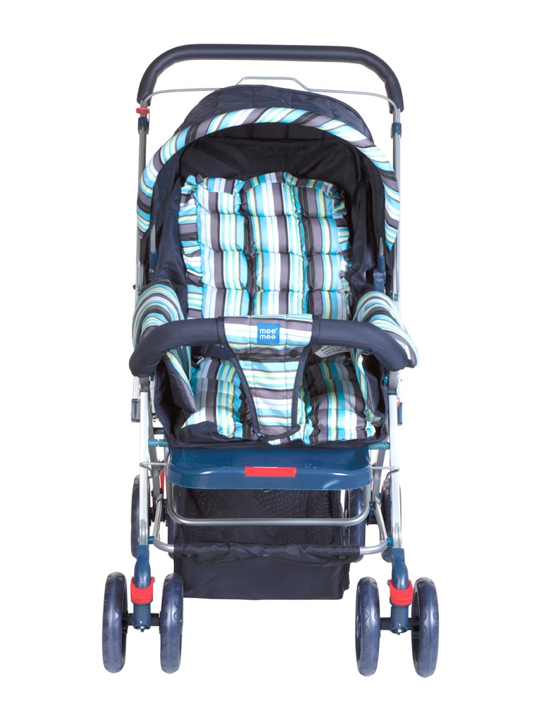 Buy Mee Mee Baby Pram with Adjustable Seating Positions and Reversible ...