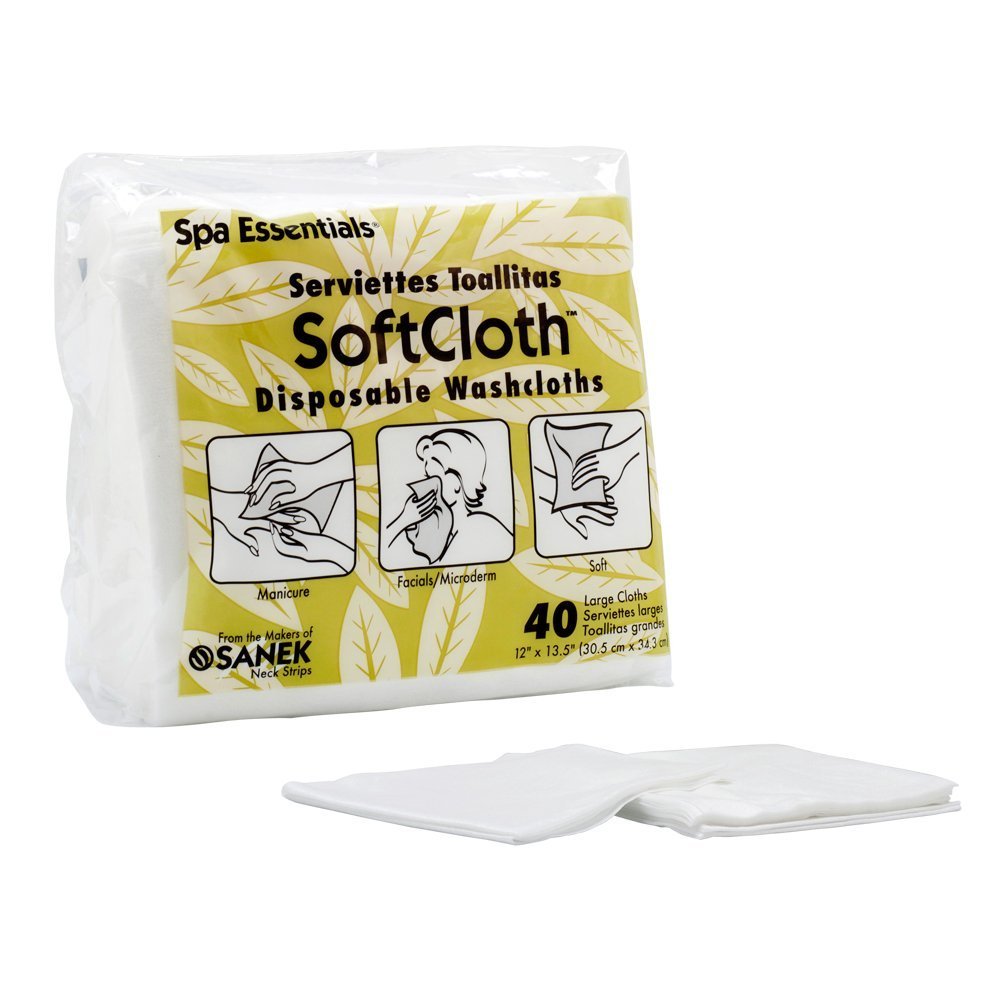 Amazon.com: Graham Professional Spa Essentials Large Soft Wash Cloths ...