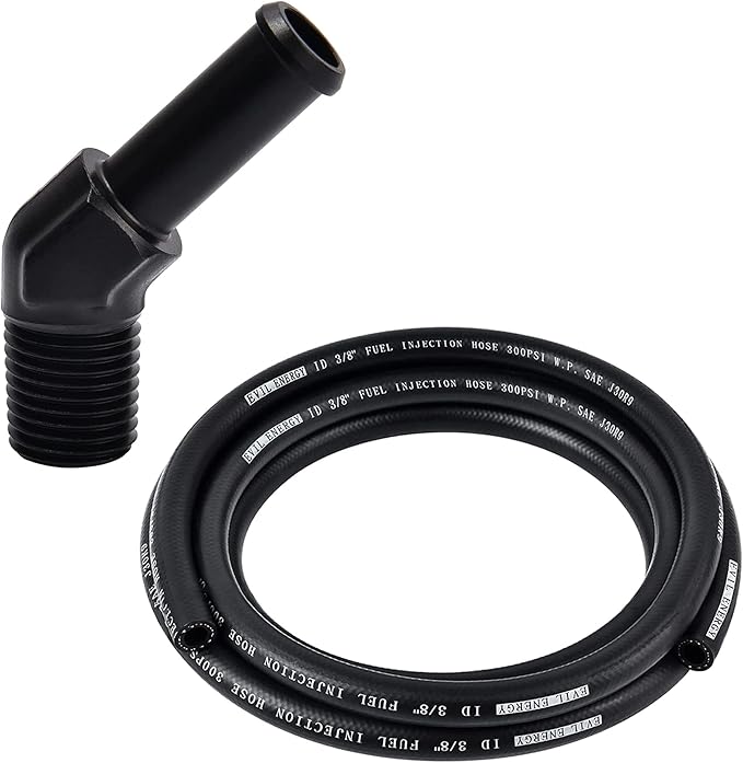 Amazon.com: EVIL ENERGY 3/8 Fuel Injection Hose 10FT 300PSI SAE 30R9 ...