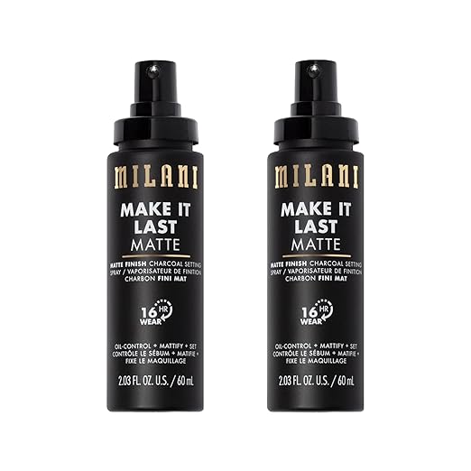 Amazon.com : Milani Setting Spray + Primer, Make It Last Matte- Oil ...