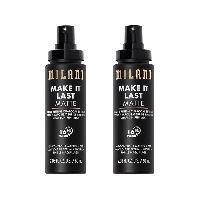 Amazon.com : Milani Setting Spray + Primer, Make It Last Matte- Oil ...