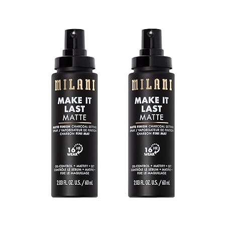 Amazon.com : Milani Setting Spray + Primer, Make It Last Matte- Oil ...