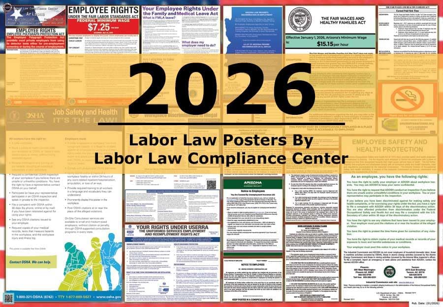 2026 Arizona/Federal Combination Labor Law Posters