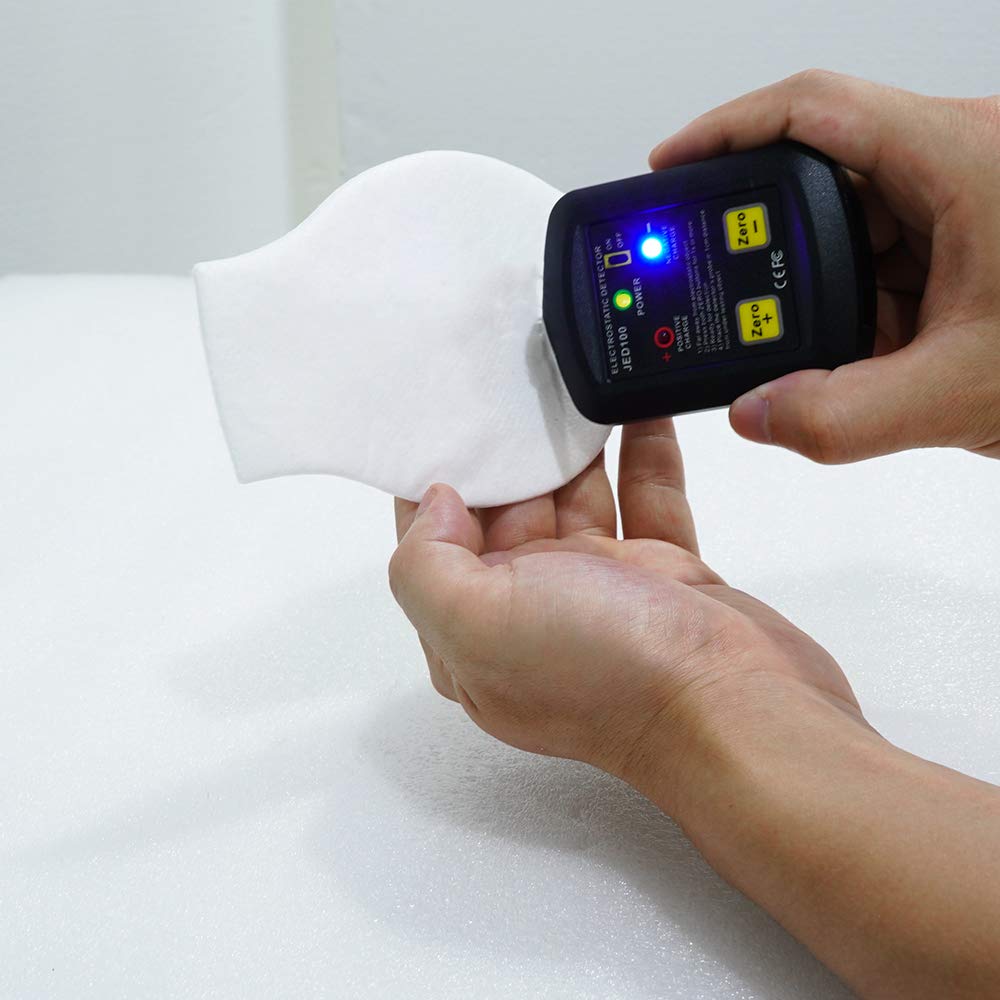 Buy Hippopy Electrostatic Tester Palm-size Electrostatic Detector ...