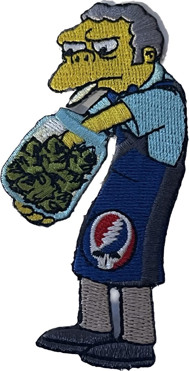 Amazon.com: Patch Trippy 420 Friendly Moe Music Joint Stoner Iron On Patch