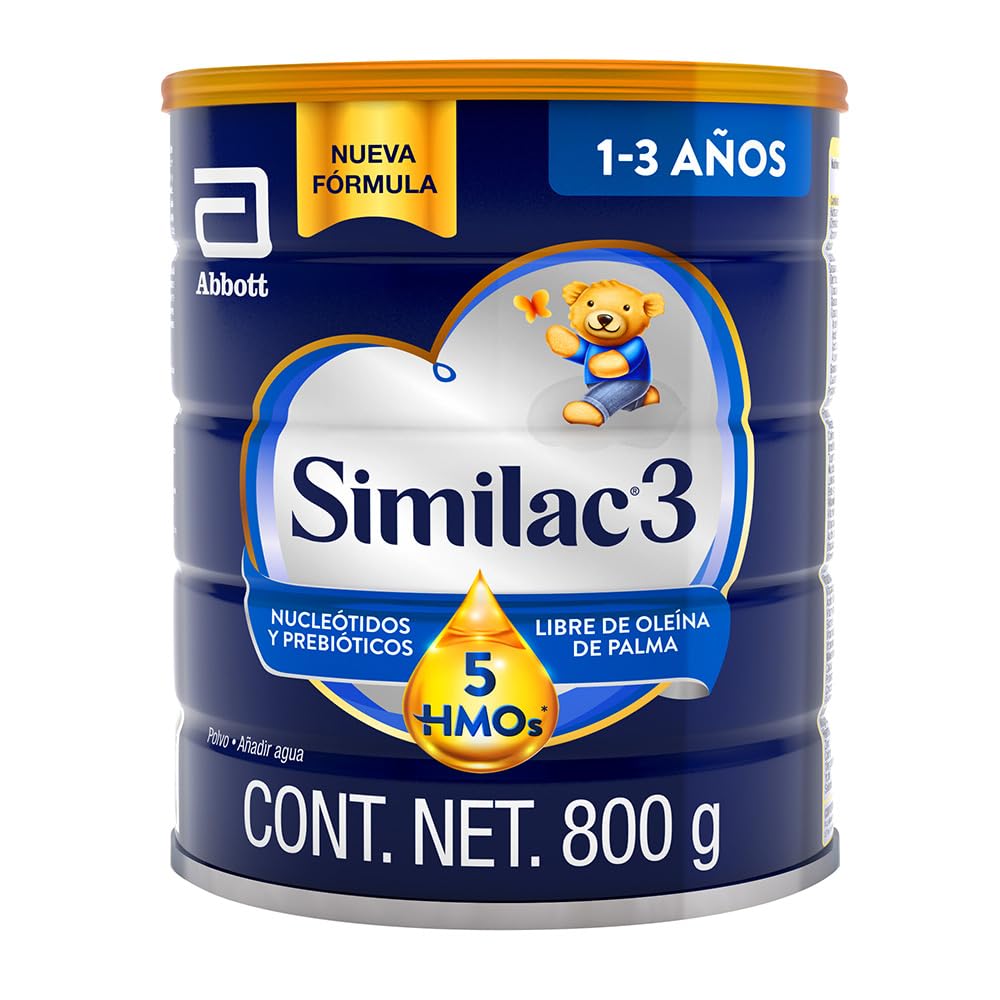 Similac Etapa 3-800g, Fórmula Especializada para Bebés, Con 5 HMOs ...