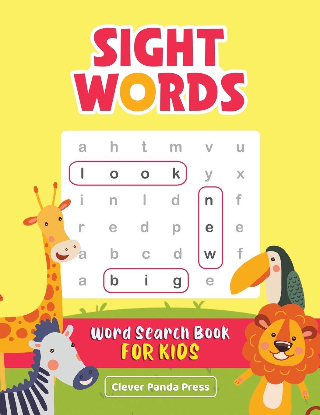Amazon.com: Sight Words Word Search Book for Kids: High-Frequency Words ...