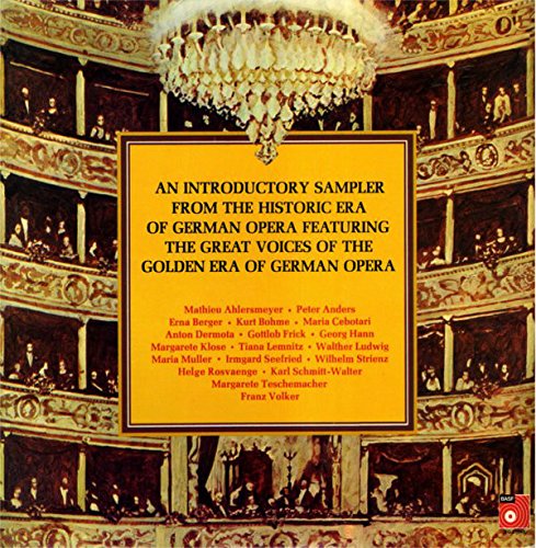 Amazon.com: An Introductory Sampler From The Historic Era Of German ...