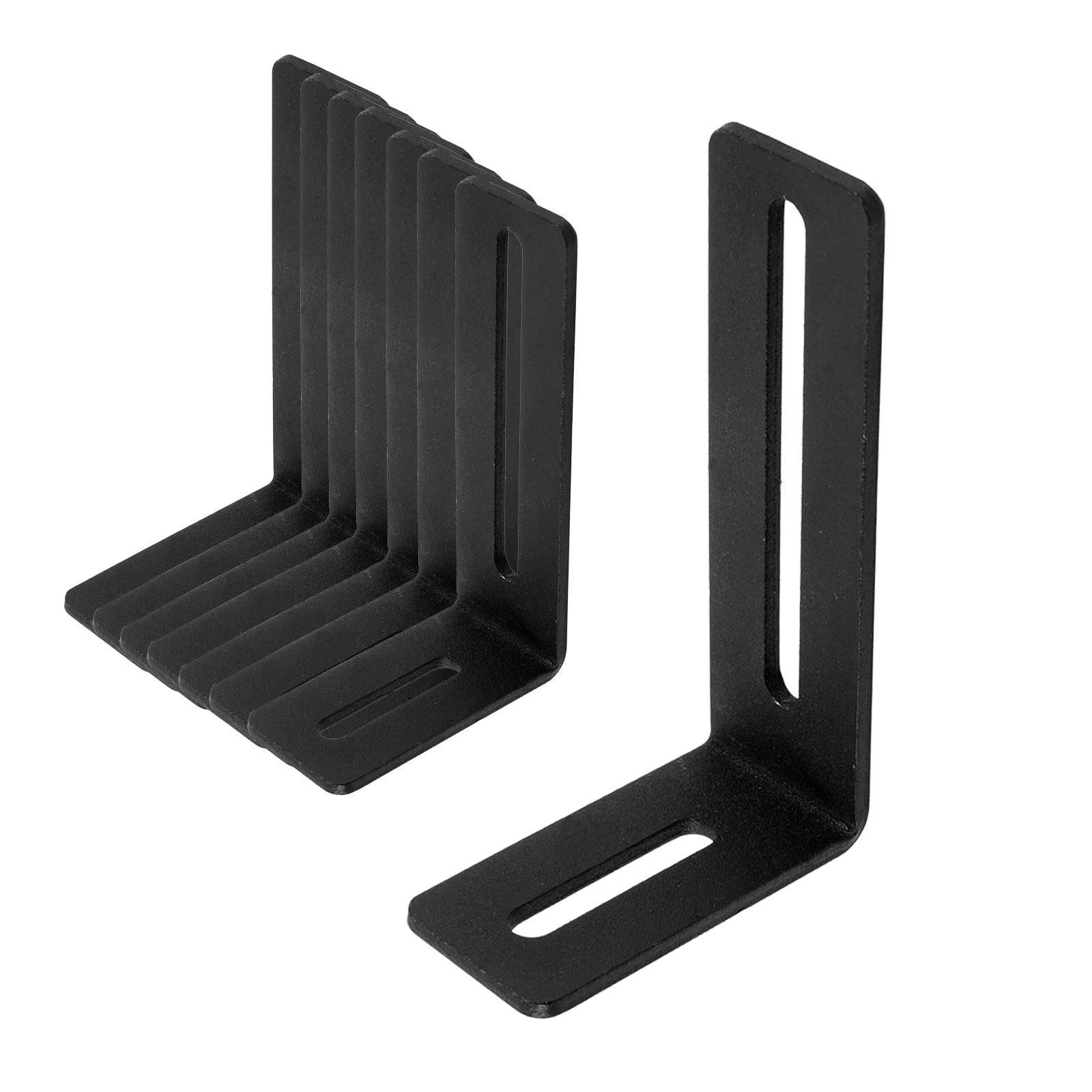 Amazon.com: 4 Inch Adjustable Angle Bracket, 8 PCS Heavy Duty L ...