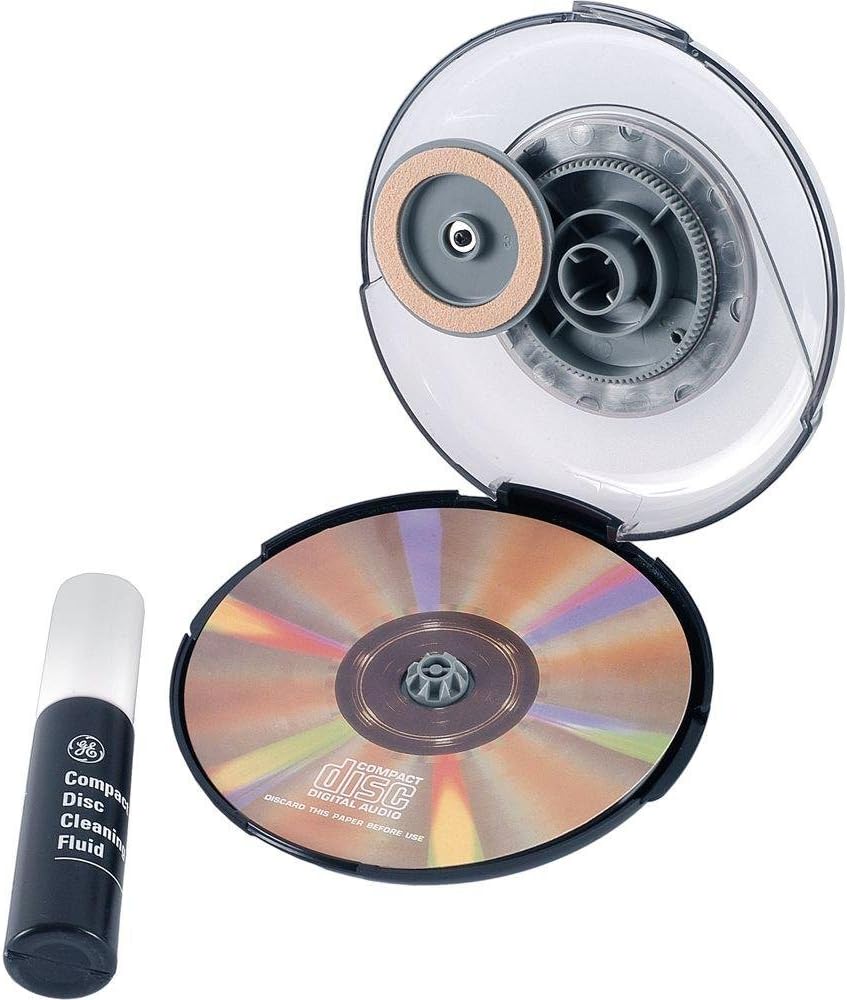 Amazon.com: GE Radial CD/DVD/Blu-ray Cleaning System - 32597 : Electronics