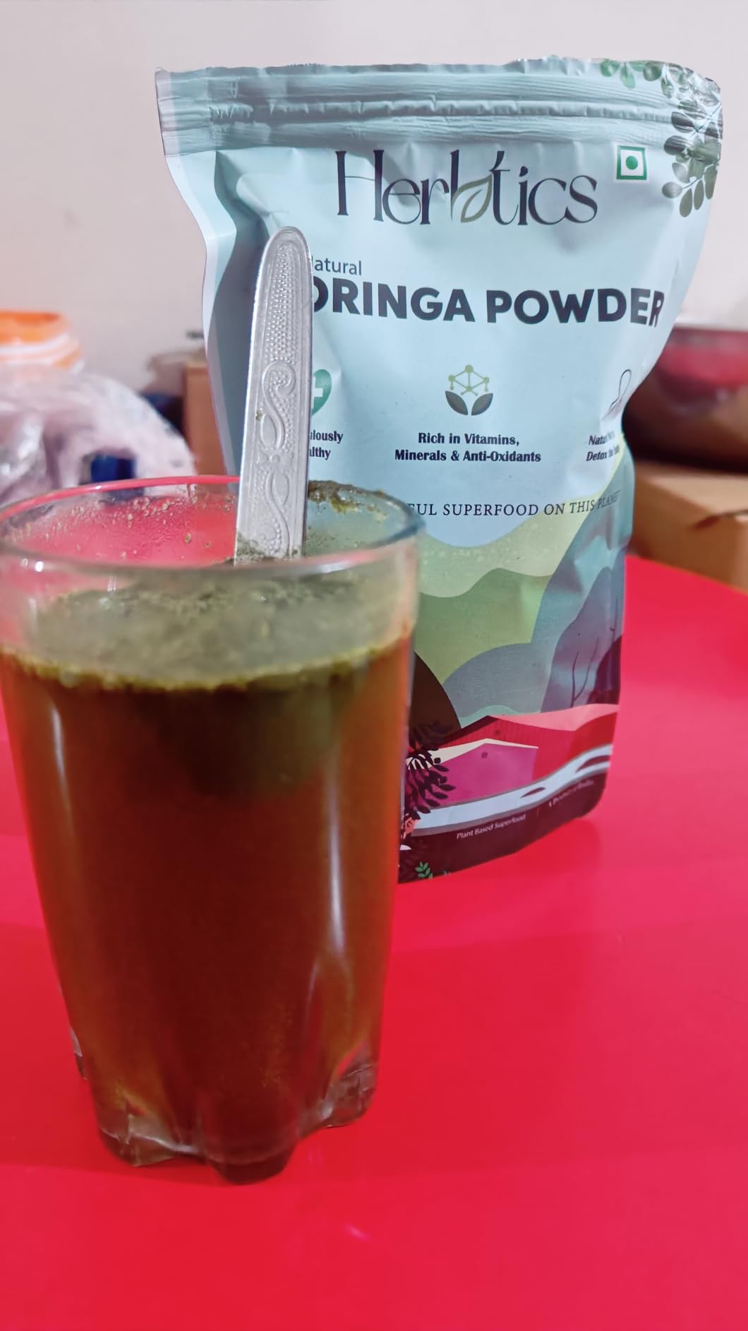 Herbtics Moringa Powder 200 Grams | Pure and Natural | Miracle tree ...