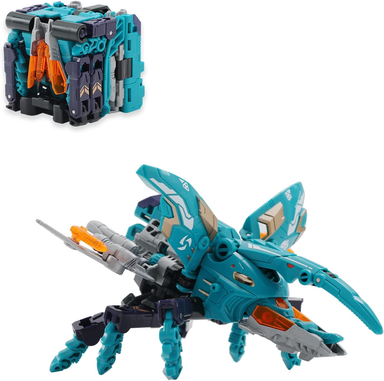 Amazon.co.jp: BEASTBOX(ビーストボックス) 52TOYS BB-40ZE ZEPHYR「ゼファー」変形おもちゃ キューブ ...