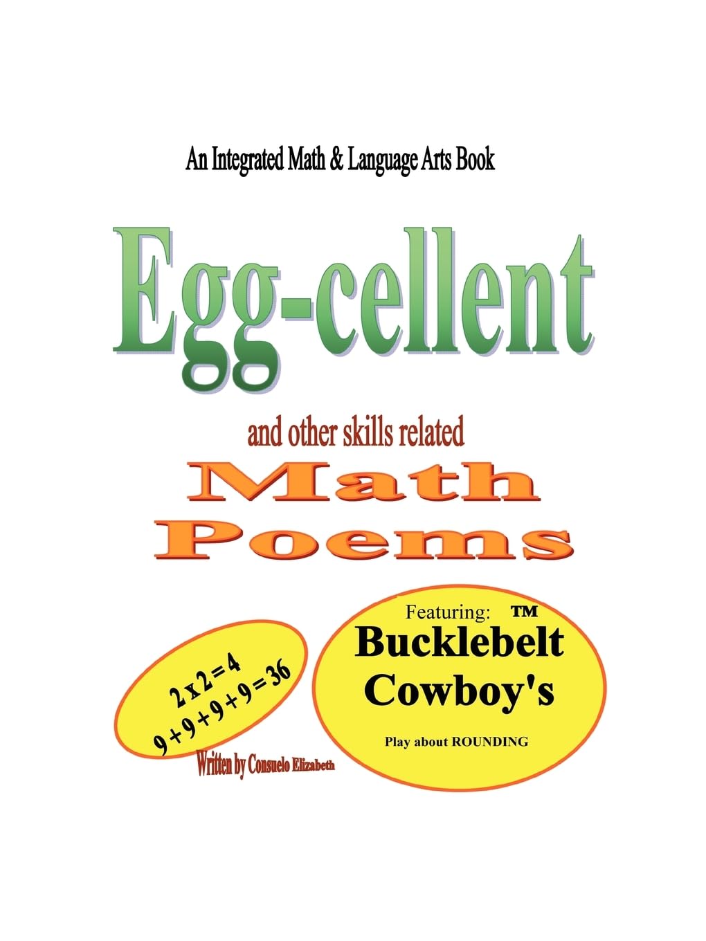 Egg-cellent Math Poem: No Margins Llc: 9781411689558: Amazon.com: Books