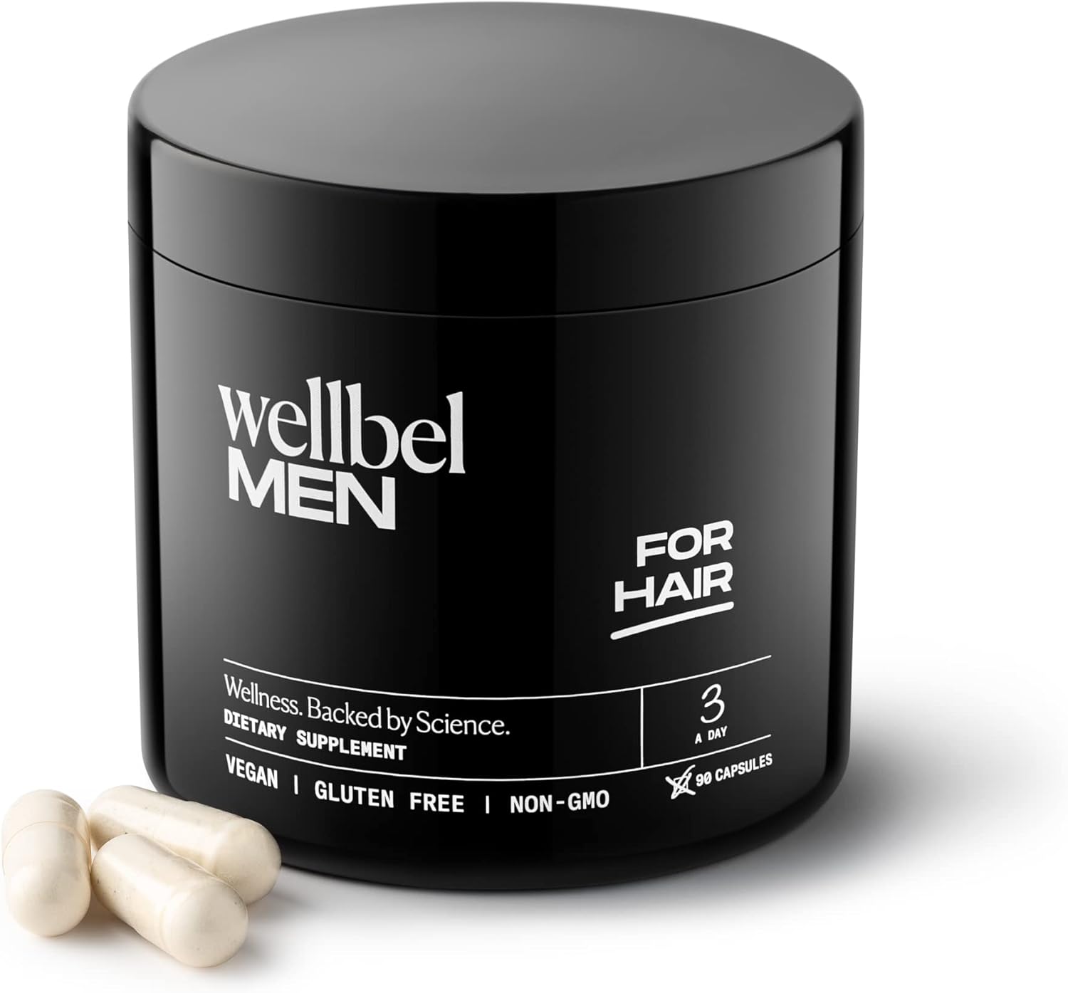 Amazon.com: WELLBEL Men Clean Supplement for Hair, Skin, and Nails ...