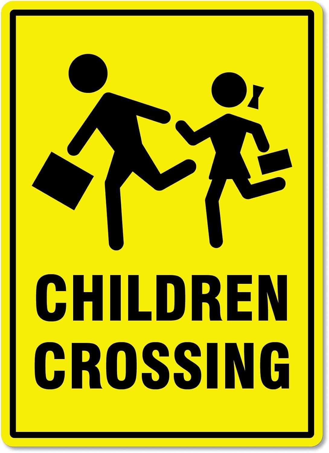 Amazon.com: Child Safety Sign – Children Crossing Child Safety Signs ...