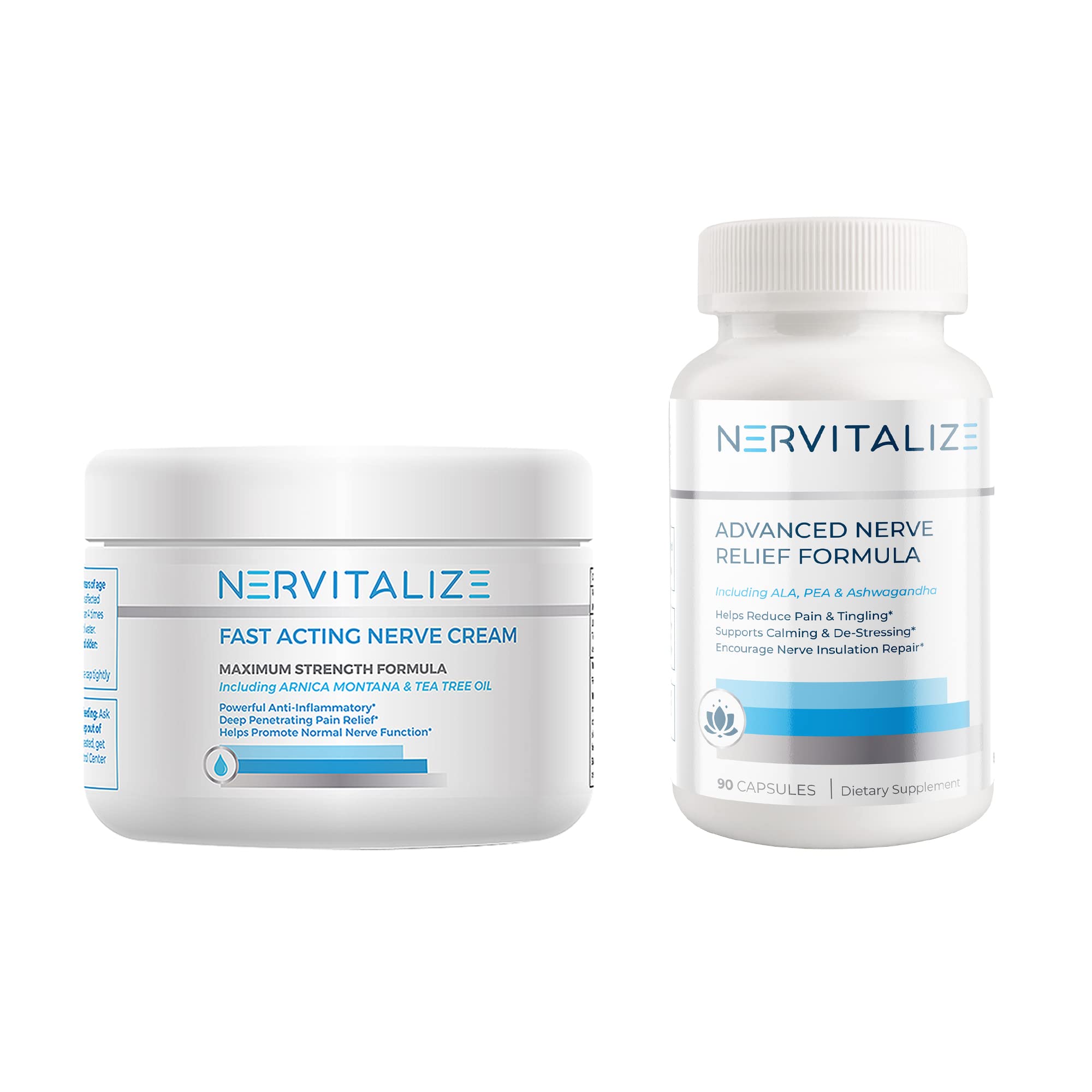 Nervitalize Nerve Health Relief Bundle Advanced Nerve Pain Relief ...