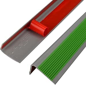 Amazon.co.jp: 10m/393.7" Stair Nosing Self Adhesive Stair Edge ...