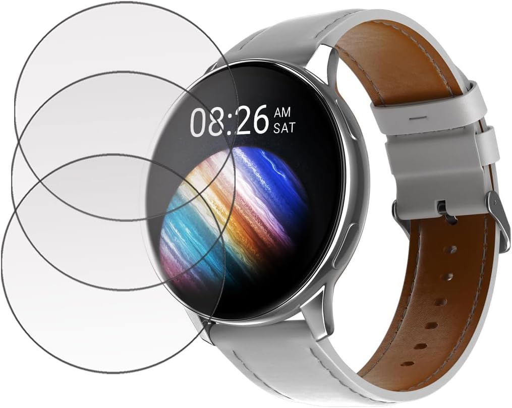 SAMPIRE (PACK OF 3PC) Smartwatch Screen Guard Protector Compatible For ...