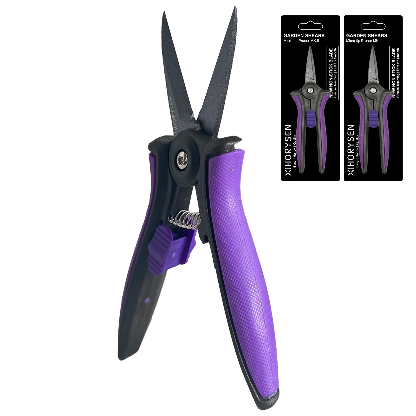 Amazon.com: Non-stick Resin Resist Blade Micro-Tip Garden Snips 6 ...