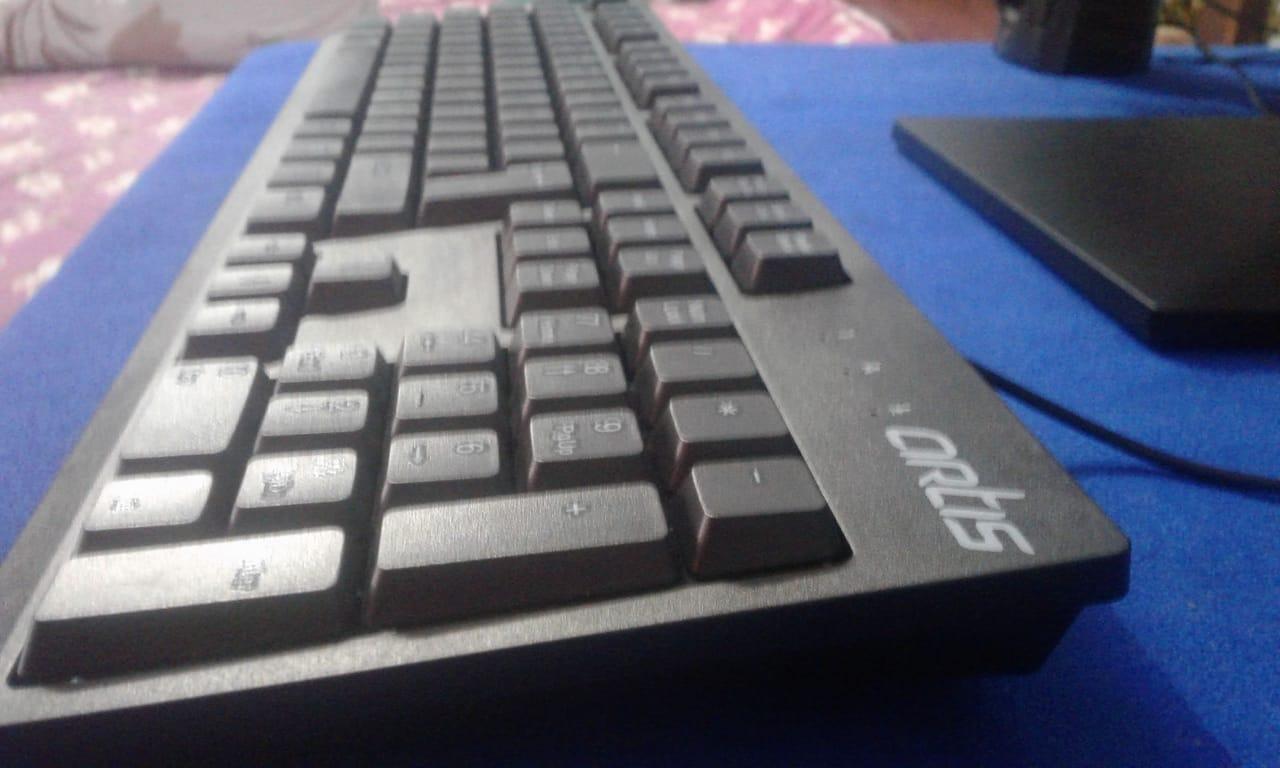 Amazon.in: Buy Artis Blaze Wired Backlit USB Gaming Keyboard Online at ...