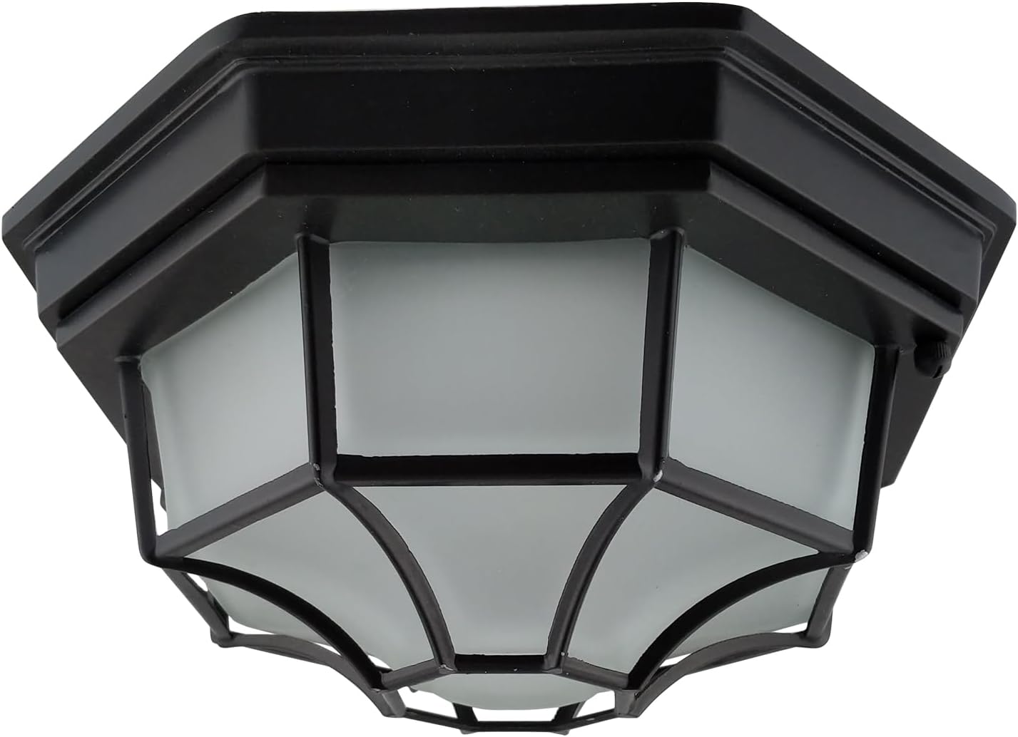 Sunlite 87787 12” LED Octagonal Outdoor Wall or Ceiling Flush Mount ...
