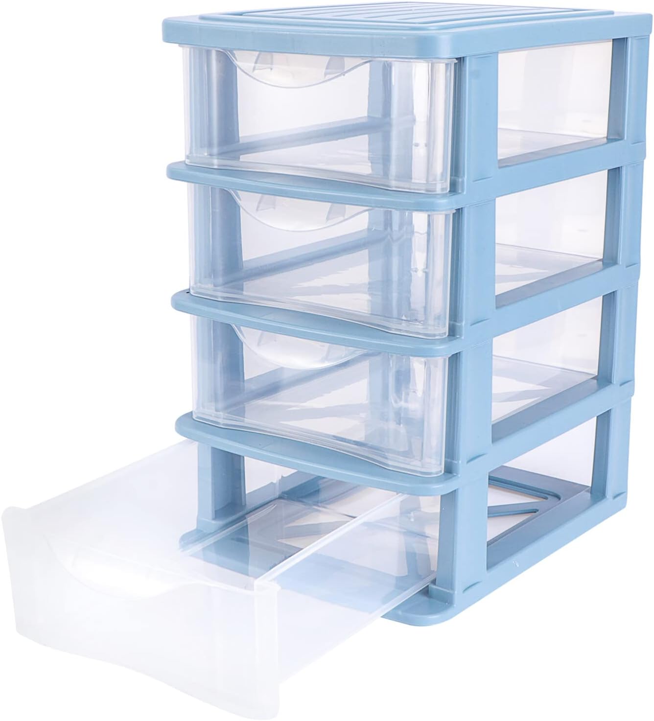 Amazon.com: STOBOK Storage Drawer, 4 Layers Plastic Drawers ...