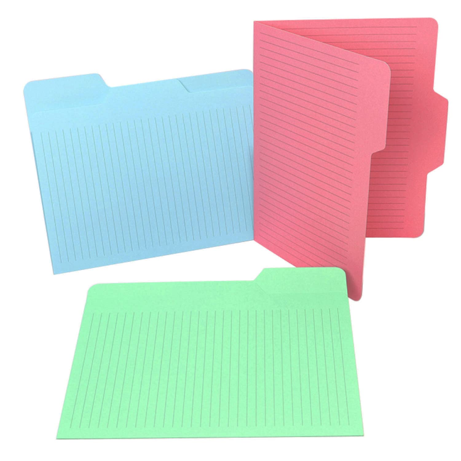 Snapklik.com : File Folders - Pack Of 12 Tabbed, Letter Size, Double ...