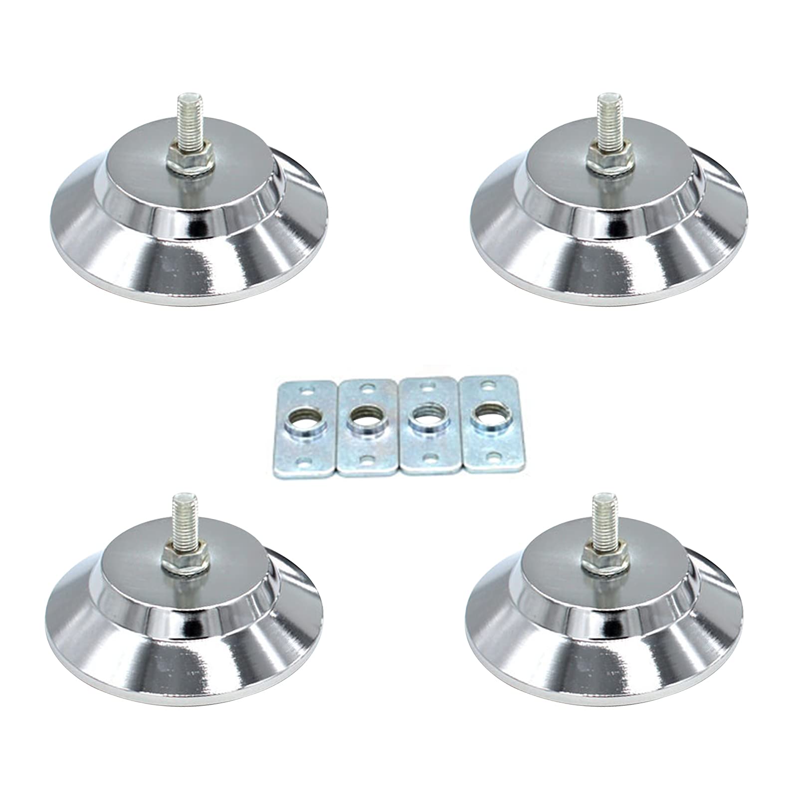 Buy stallry 4Set 5Inch Metal Billiard Table Feet, Universal Adjustable ...