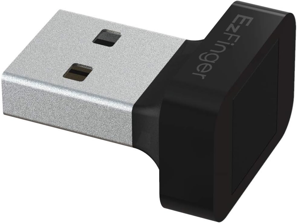 Amazon.com: Octatco EzFinger2 [Black] – Fingerprint Security Key, FIDO2 Certified – Compatible ...