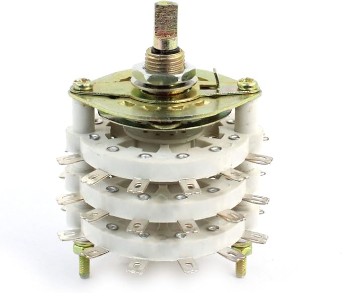 TV Radio Band Channel Rotary Switch Selector 3P11T 3 Pole 11 Throw: Buy ...