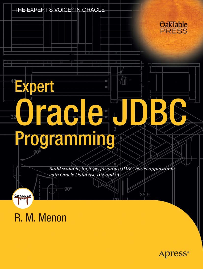 Expert Oracle JDBC Programming: Menon, R.M.: 9781590594070: Amazon.com: Books