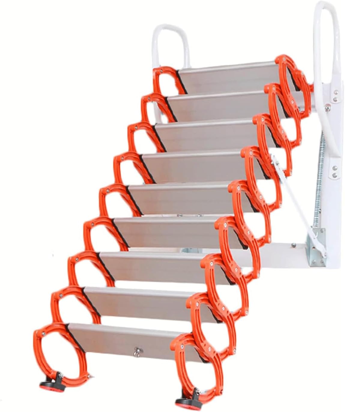 Amazon.com: JDSLSQPM attic Ladder Practical Attic Ladder Retractable ...