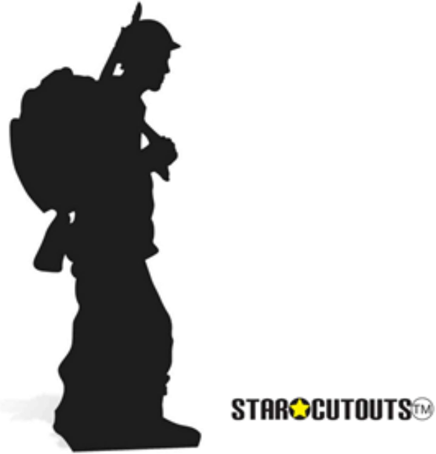 Star Cutouts SC862 Soldier Silhouette Cardboard Cutout : Amazon.ca: Home