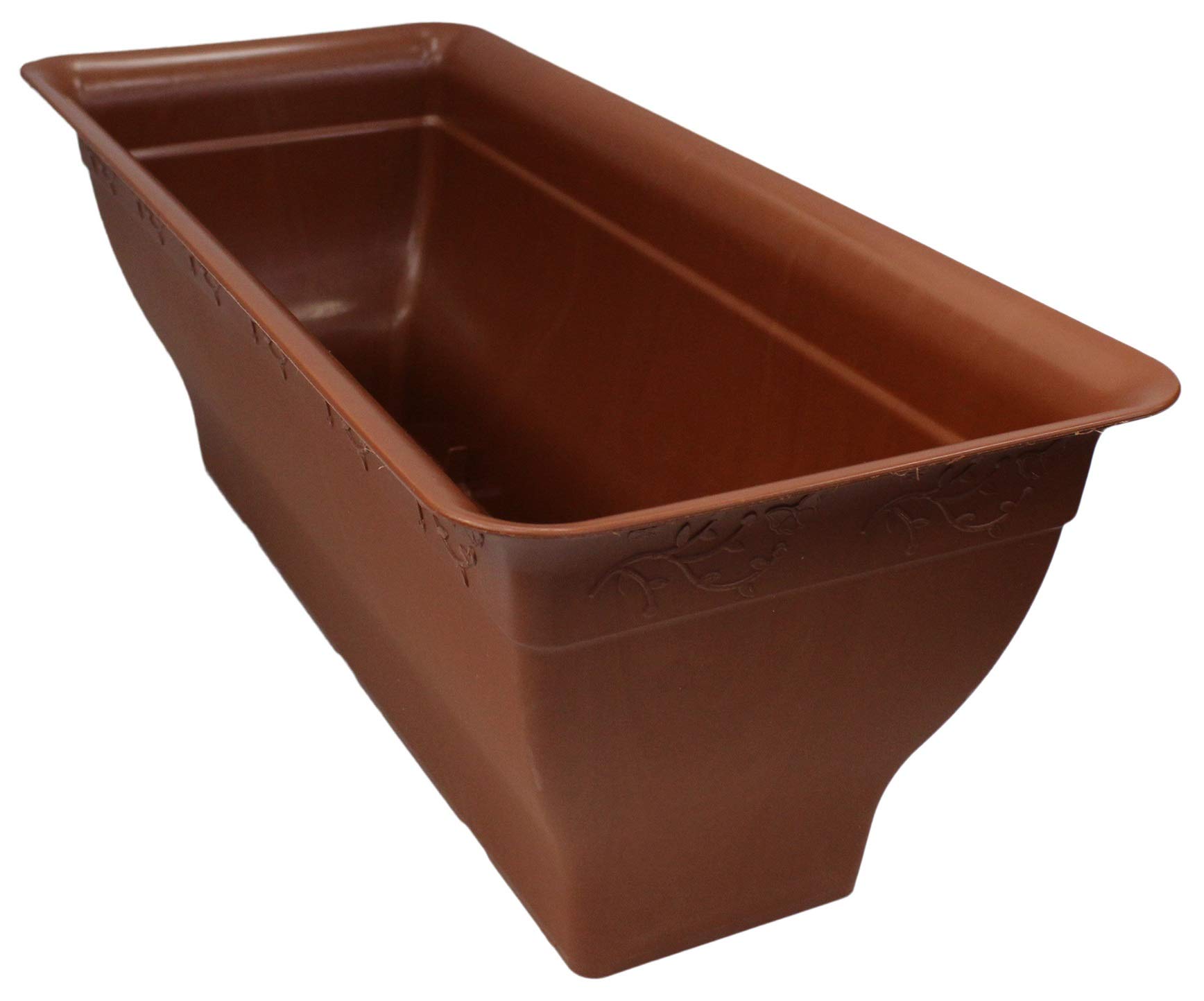 Thumbup Extra Large & Deep Plastic Terracotta 70cm Long Garden Planter ...