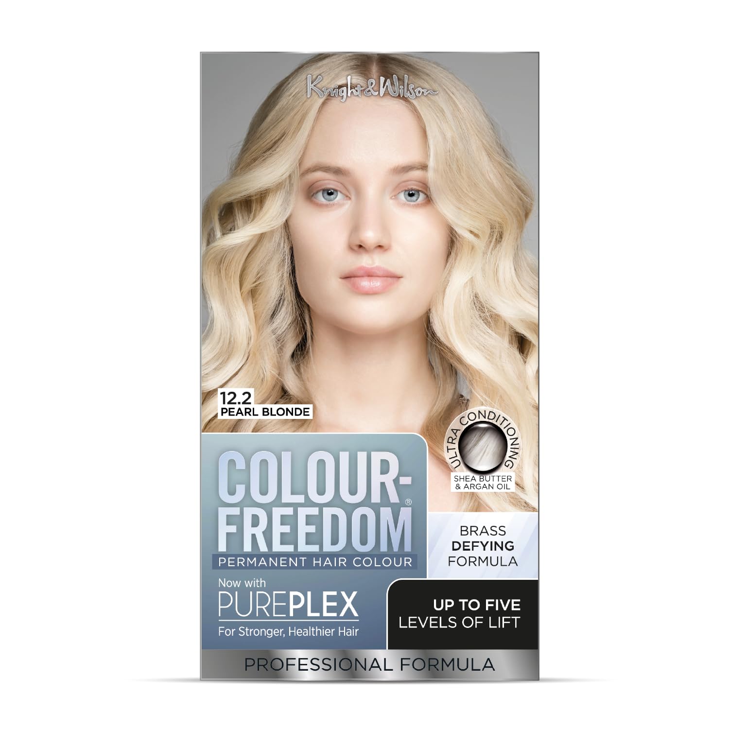 Colour Freedom 12.2 Pearl Blonde Permanent Hair Colour. Ammonia-Free ...