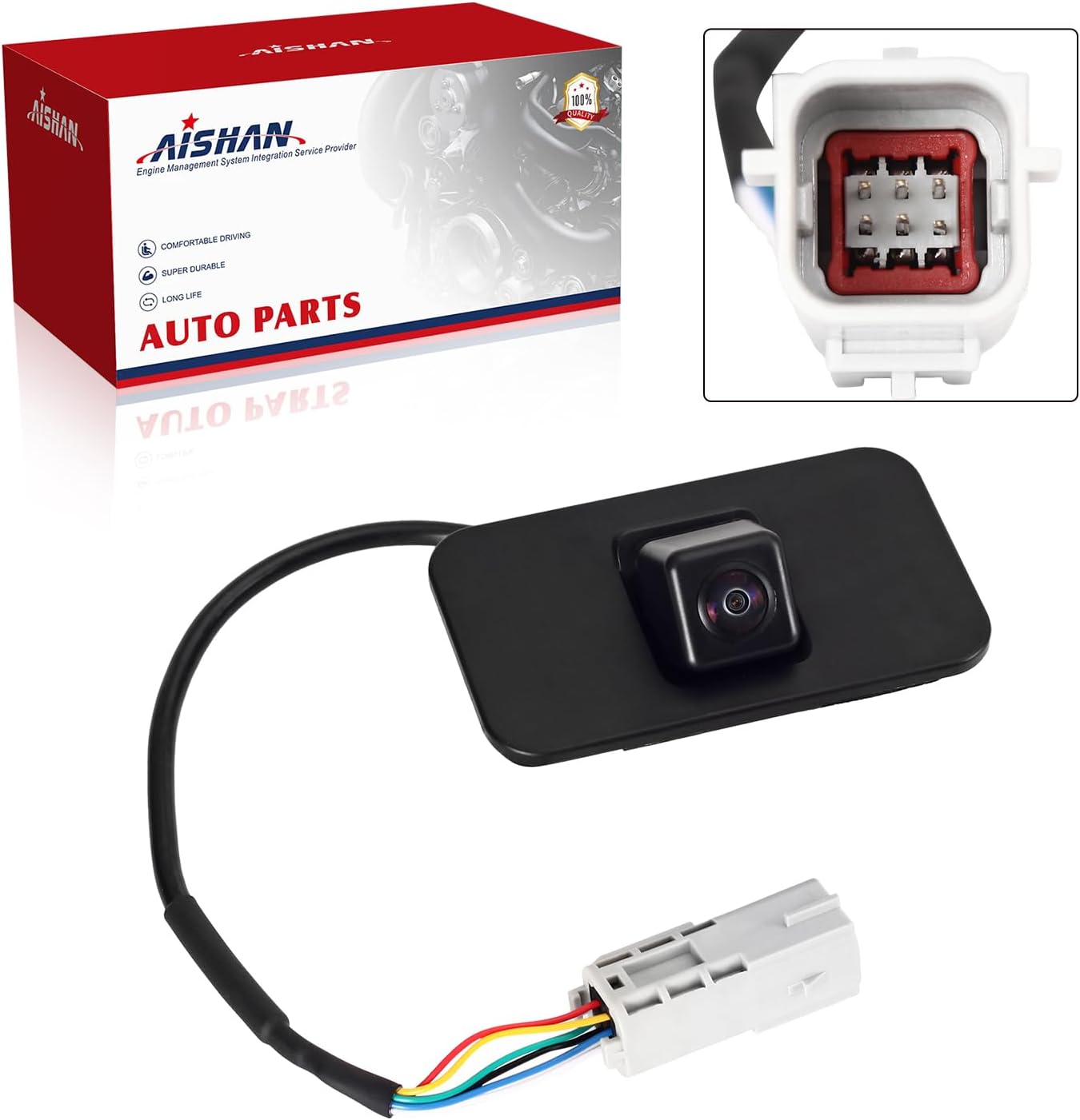 Amazon.com: AISHAN Rear View Backup Camera Parking Assist Camera ...